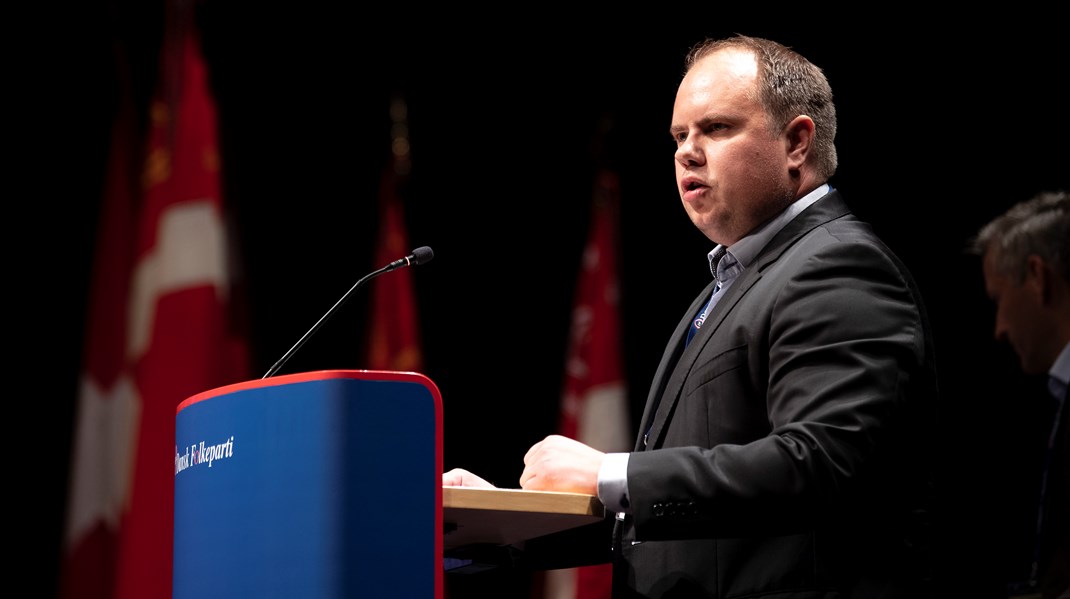 Martin Henriksen vil være DF's nye formand - Altinget