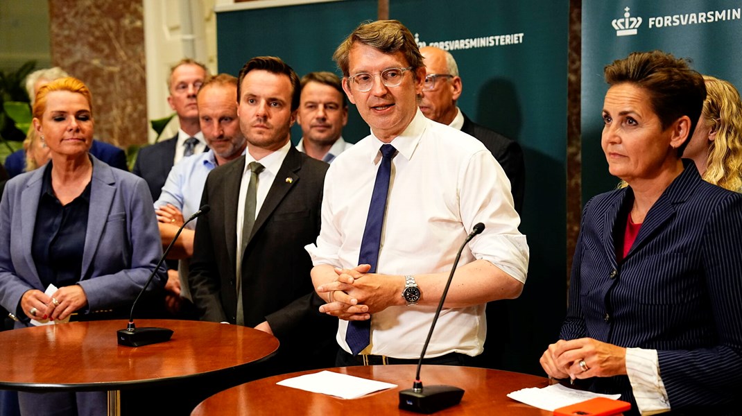 Danmark har fået et nyt forsvarsforlig - Altinget