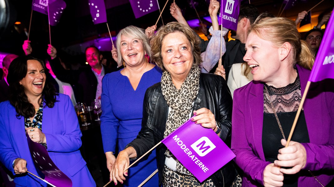 Moderaterne gik efter to mandater, men jublede over ét. Og pludselig ...
