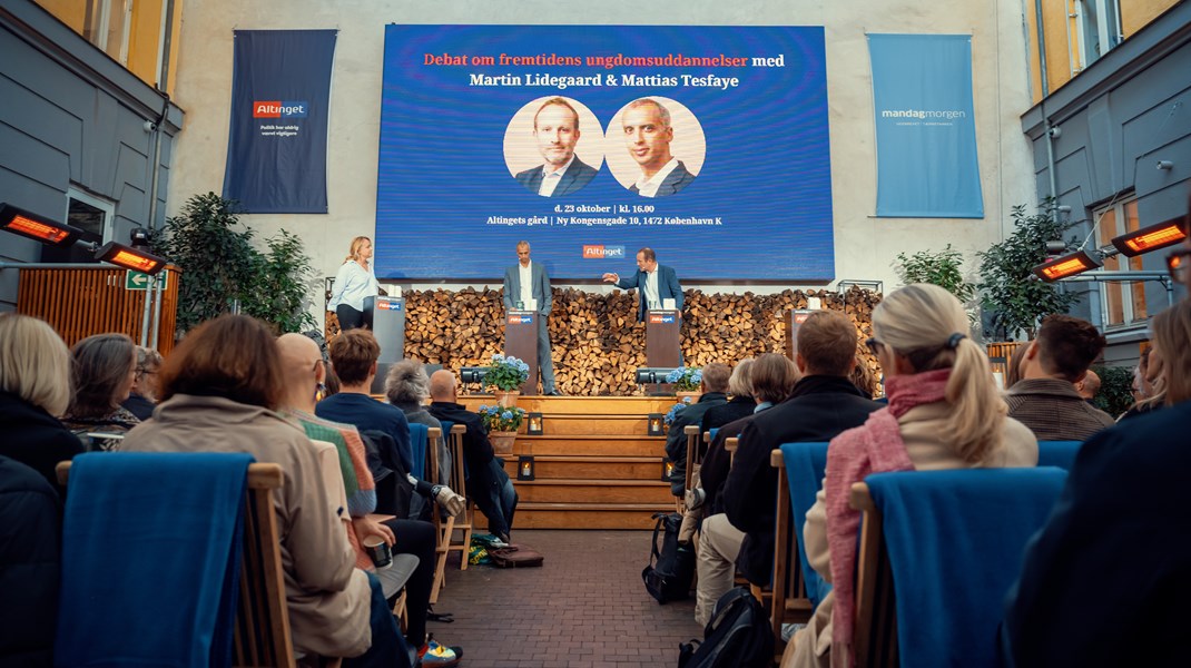 Lidegaard ville egentlig vælge noget andet: Men min far sagde, jeg ...