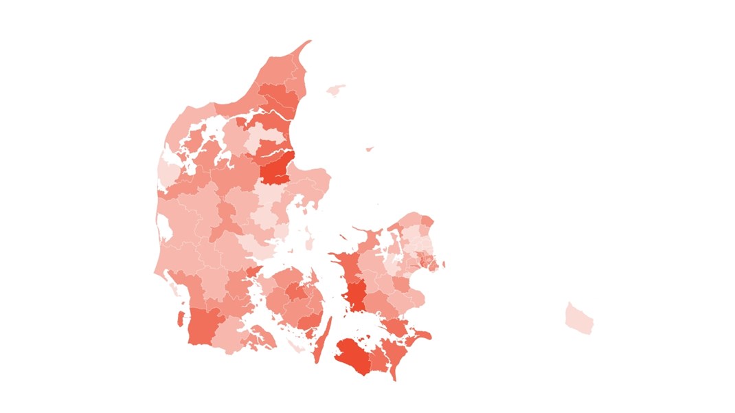 Se kortet: Her kan reform af jobcentre ramme hårdest - Altinget