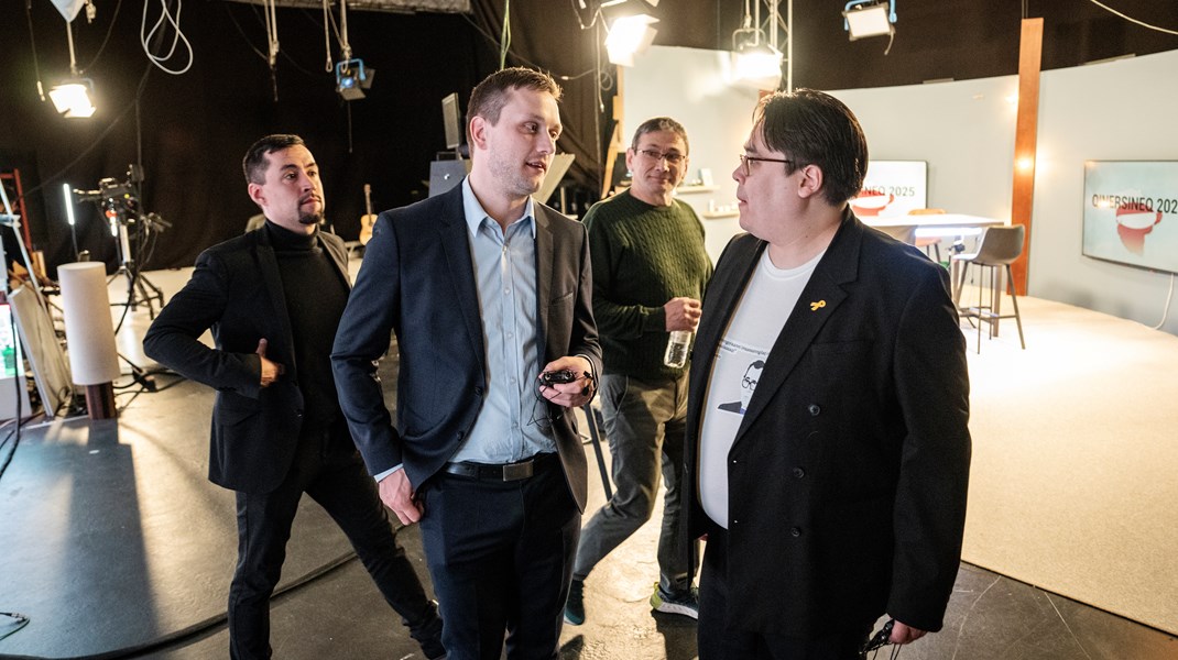 Jens-Frederik Nielsen præsenterer ny grønlandsk regering med fire ...