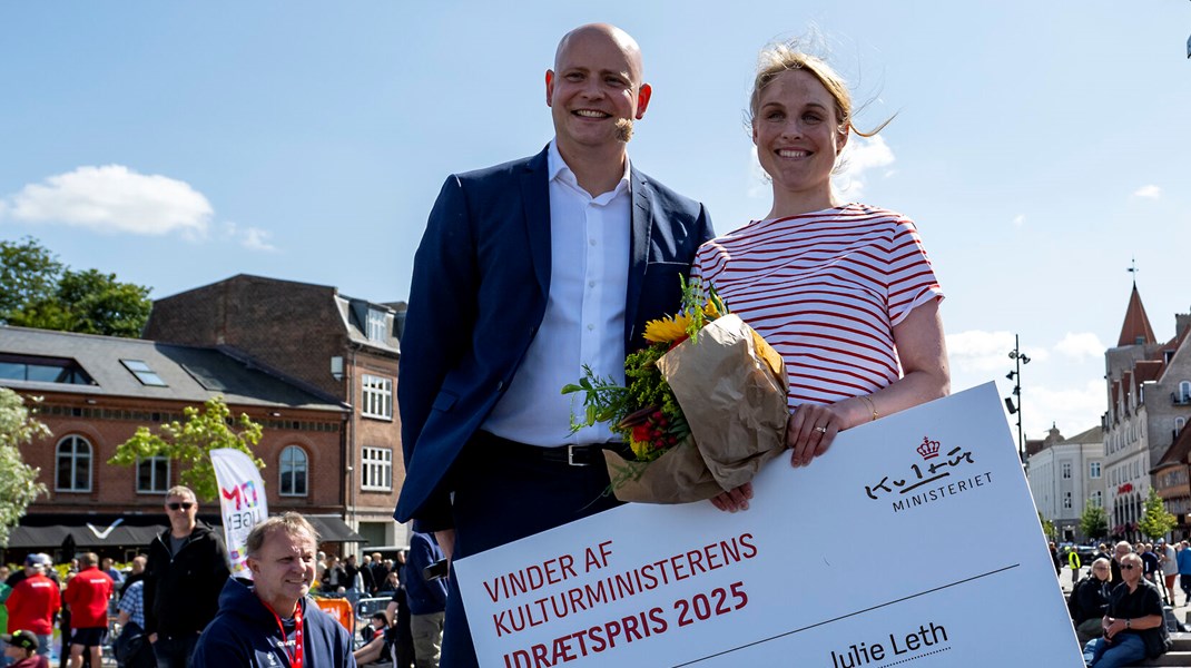 Cykelrytter får Kulturministerens Idrætspris 2025 - Altinget