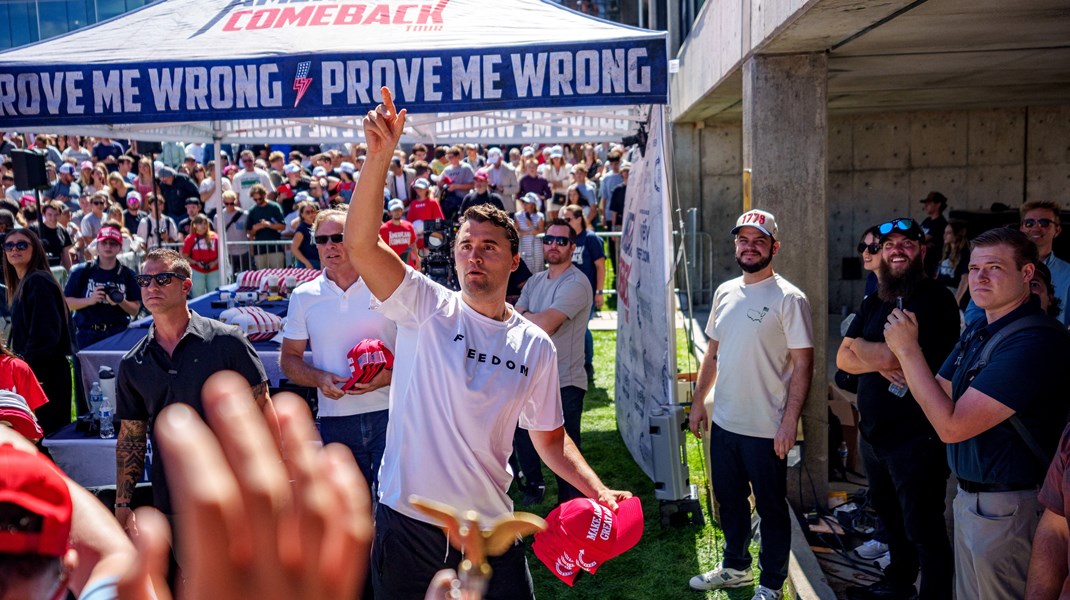 David Trads: Engang havde mordet på Charlie Kirk rystet os i vores ...