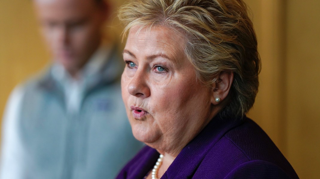 Erna Solberg går af som partileder efter valgnederlag - Altinget