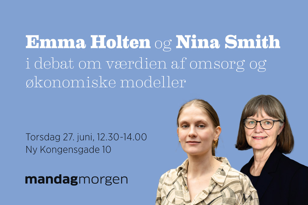 Emma Holten og Nina Smith hos Mandag Morgen - Altinget | Nyheder ...