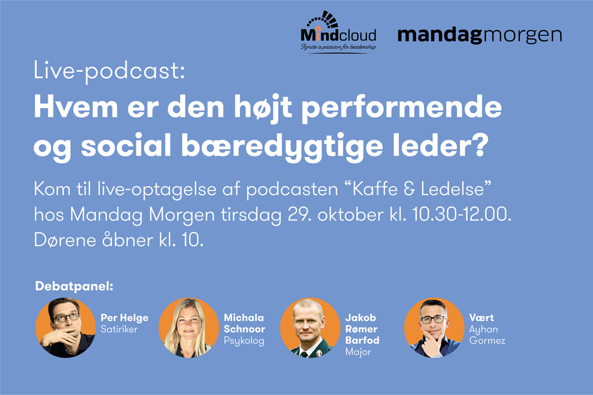 Live-podcast: Høj performance og social bæredygtig ledelse - Altinget | Nyheder, analyser og ...